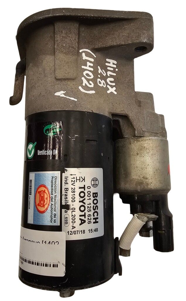 Motor de Arranque [100859] - Estrategia Austral S.R.L